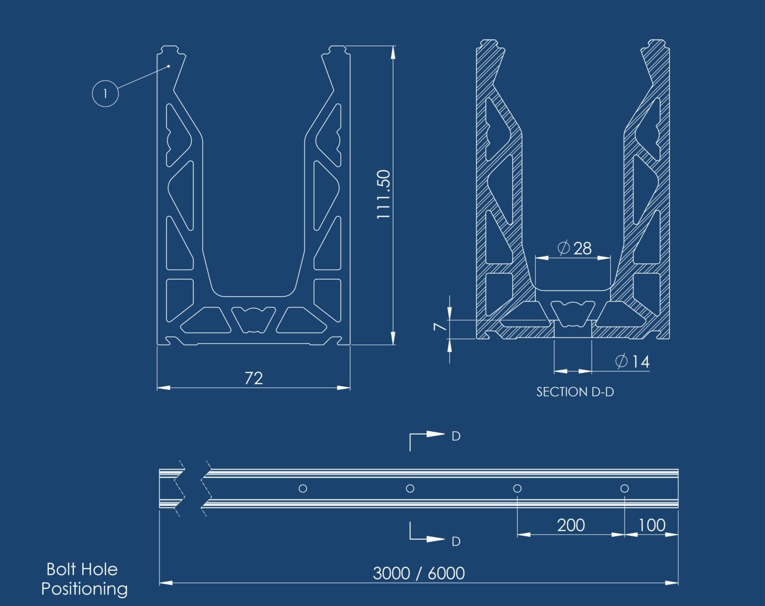 Frameless Glass Balustrade Base fix (Posi Glaze) 1m – Balustrade Superstore