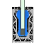 Frameless Glass Balustrade Base fix (Posi Glaze) 1m – Balustrade Superstore