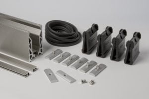 Frameless Glass Balustrade Base fix (Posi Glaze) 1m – Balustrade Superstore